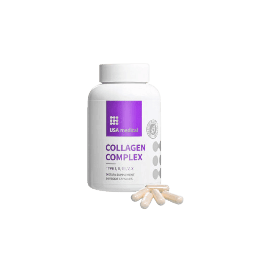 COLLAGEN COMPLEX 60caps. USA Medical – aleksuplementi